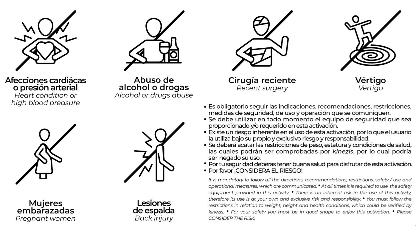 caída vertical – kinezis