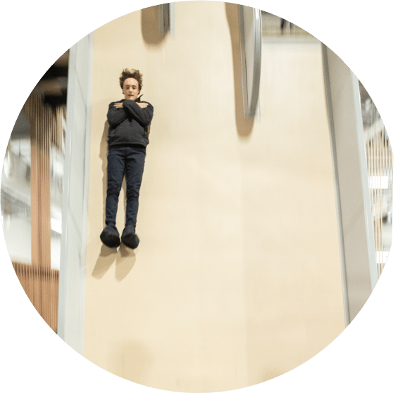 caída vertical – kinezis