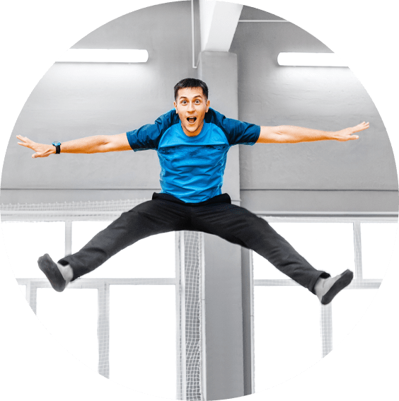 rebote en trampolín – kinezis